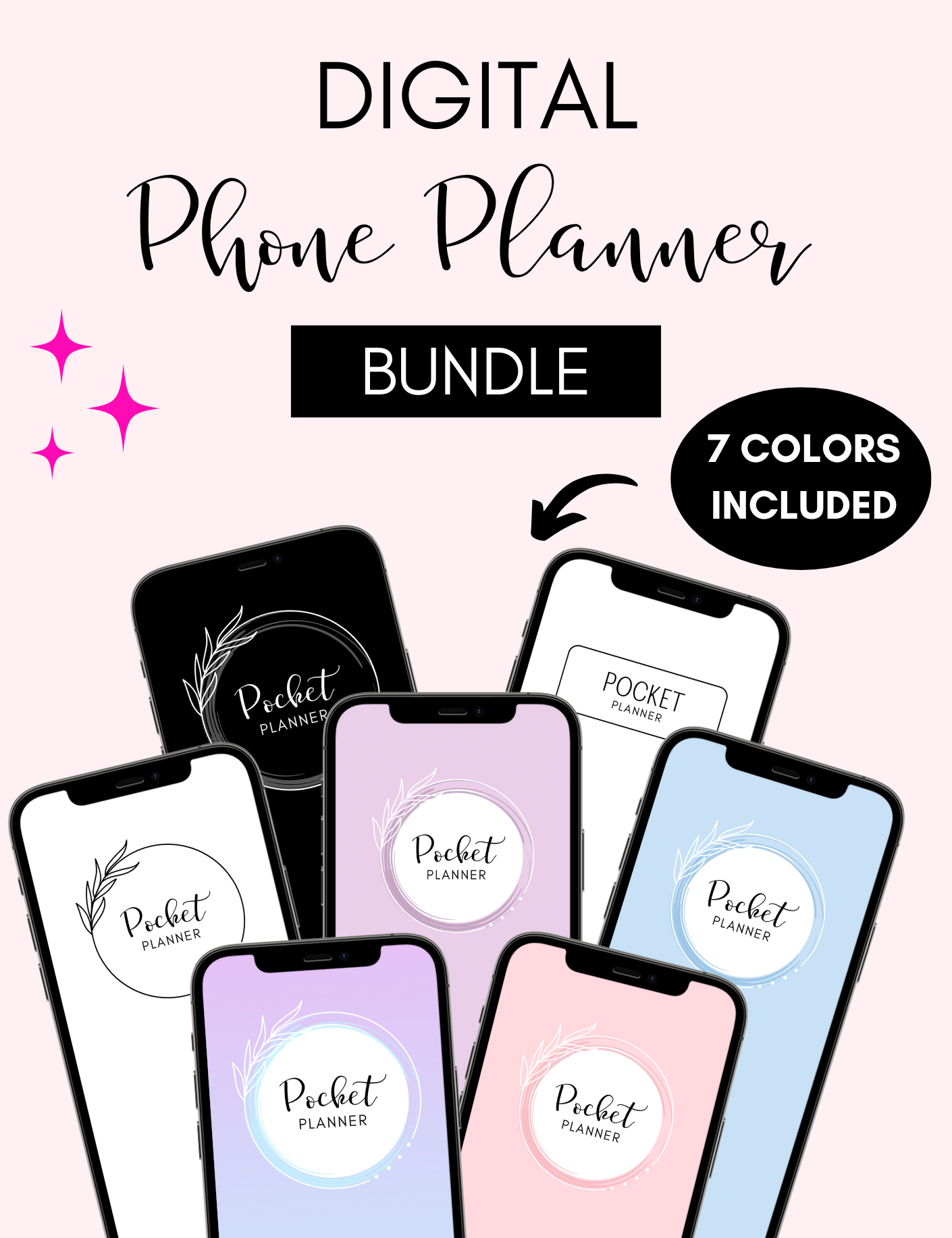 Digital Phone Planner Bundle – Jessica Autumn