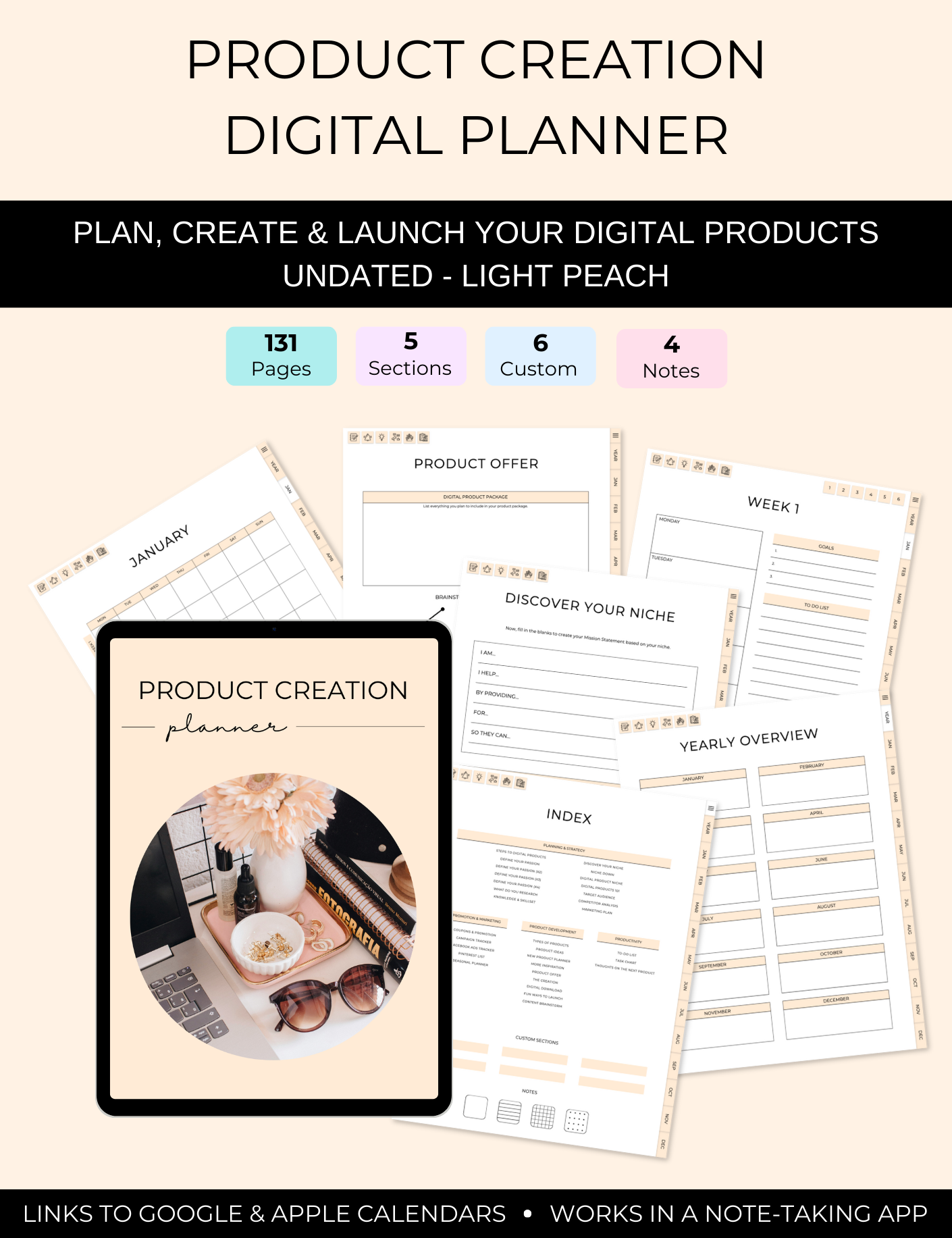 Product Creation Digital Planner – Jessica Autumn Planners